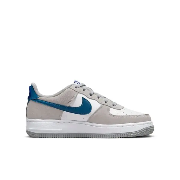 Nike Force 1 Low Athletic Club Sneakers - White/grey/blue
