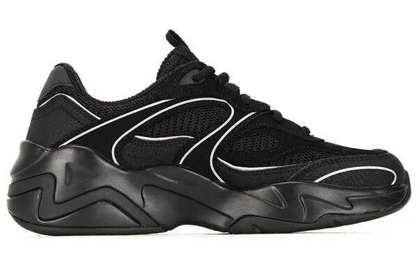 Sketchers Dlites Hyper Burst Athletic Shoes - Black/silver'