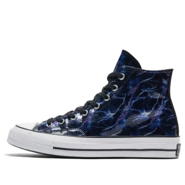 CONVERSE Chuck Taylor All Star 70s High Lightning Graphic Sneakers - Blue