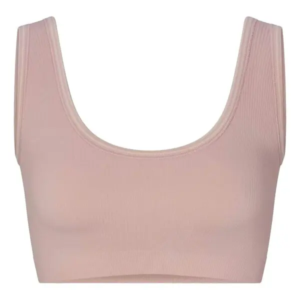 Nike X Skims Ribbed Seamless Scoop Bra - Himalayan