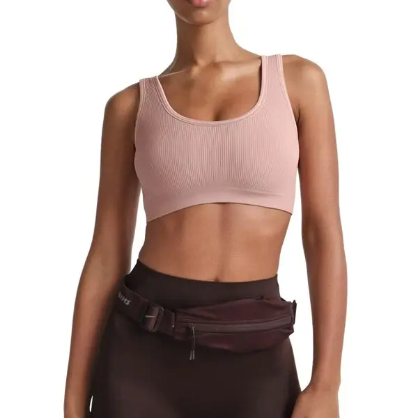 Nike X Skims Ribbed Seamless Scoop Bra - Himalayan