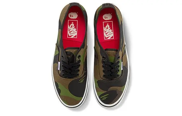 VANS Bape X Authentic 44 Dx "first Camo" Sneakers