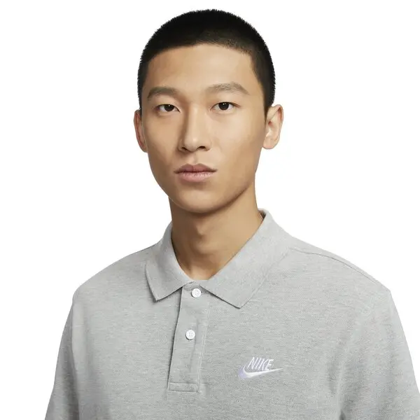 Nike As Sce Polo Matchup Pq Dk Heather - Grey