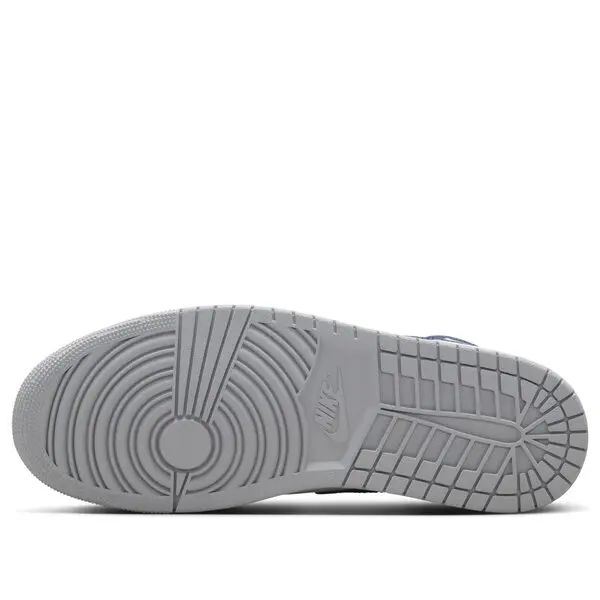 JORDAN 1 Mid Dq8426-104 - Grey/navy