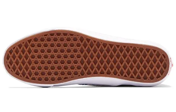 VANS Kith X Classic Slip-on "blue Moroccan Pattern" Sneakers - White/blue