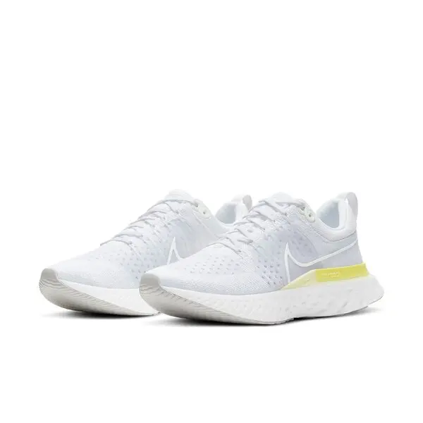 Nike React Infinity Run Flyknit 2 Athletic Sneakers - White