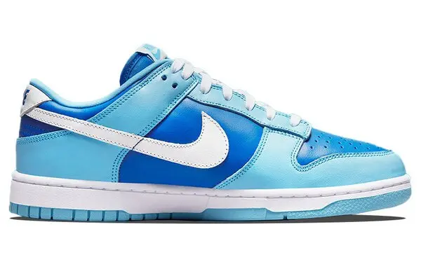 Nike Dunk Low Retro Qs 'argon' 2022 Sneakers - Flash/white-argon Blue-flash