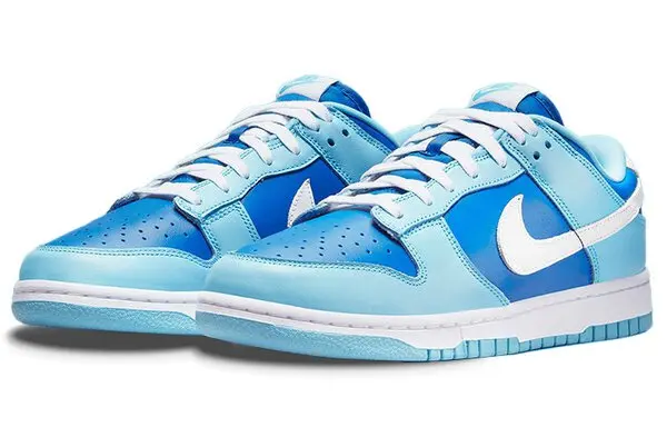Nike Dunk Low Retro Qs 'argon' 2022 Sneakers - Flash/white-argon Blue-flash