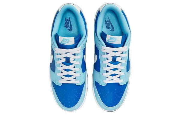 Nike Dunk Low Retro Qs 'argon' 2022 Sneakers - Flash/white-argon Blue-flash