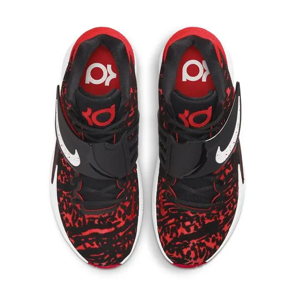 Nike Kd 14 Ep Basketball Sneakers - Black/white/red
