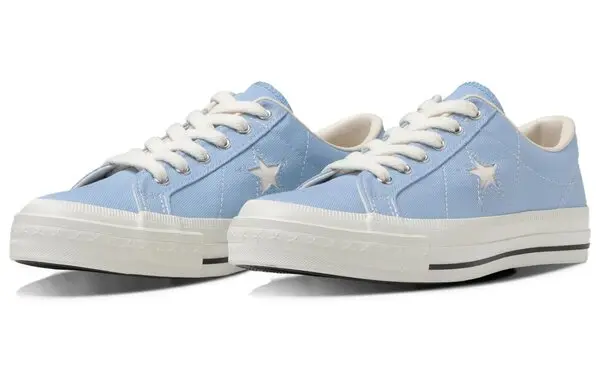 CONVERSE One Star J Vintage Canvas Sneakers - Blue/white