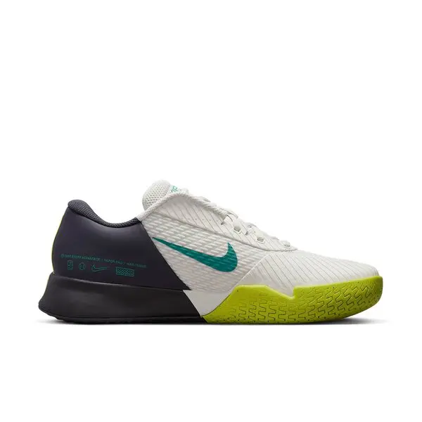 Nike Court Air Zoom Vapor Pro 2 Hc Tennis Sneakers - Phantom/gridiron/bright Cactus