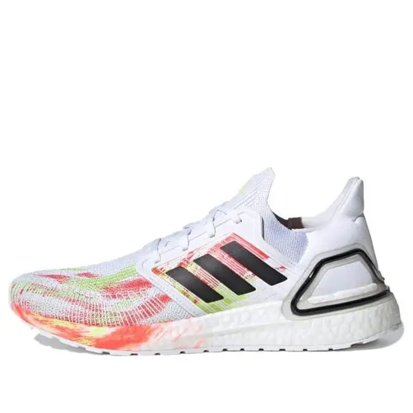 Adidas Ultraboost 20 "heatmap" Low Top Sneakers - White/black