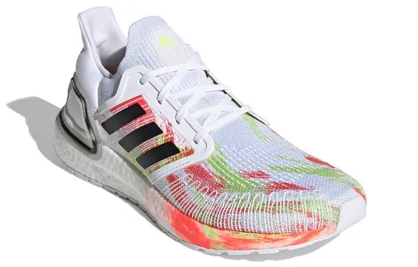 Adidas Ultraboost 20 "heatmap" Low Top Sneakers - White/black