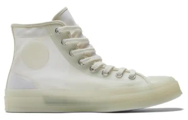 CONVERSE Chuck 70 Hi Translucent Canvas Sneakers - White