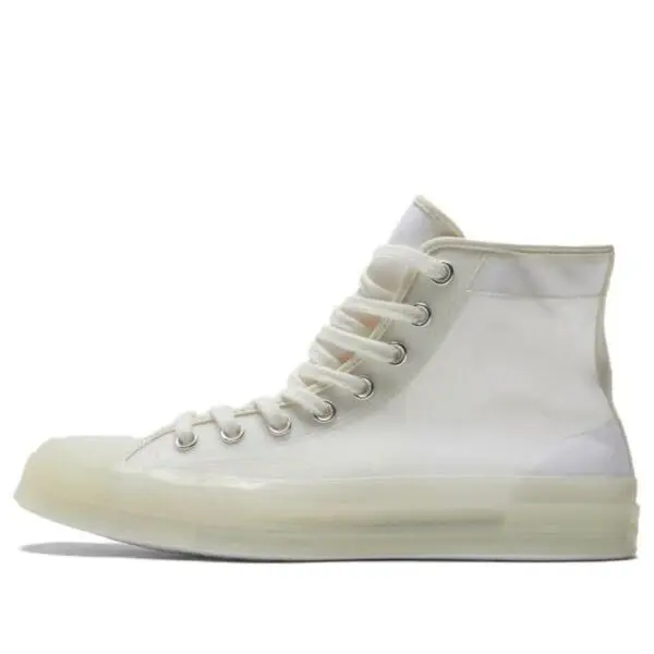 CONVERSE Chuck 70 Hi Translucent Canvas Sneakers - White