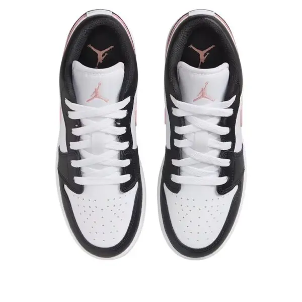 JORDAN 1 Low "white Black Rust Pink - White/black/rust Pink
