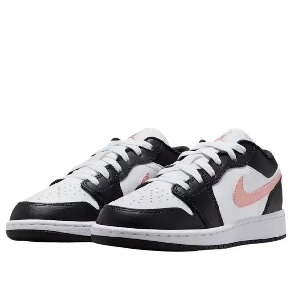 JORDAN 1 Low "white Black Rust Pink - White/black/rust Pink