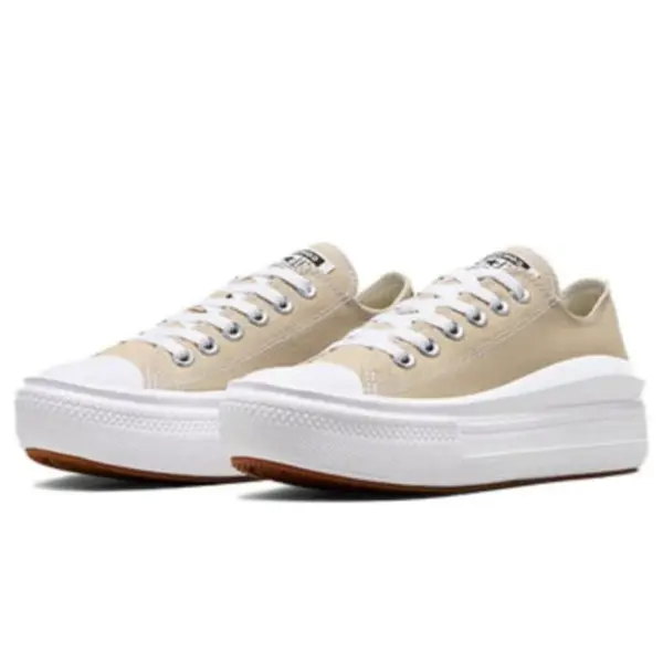 CONVERSE Chuck Taylor All Star Move Ox - Beige/white