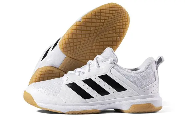 Adidas Ligra Badminton Sneakers - White/black/yellow