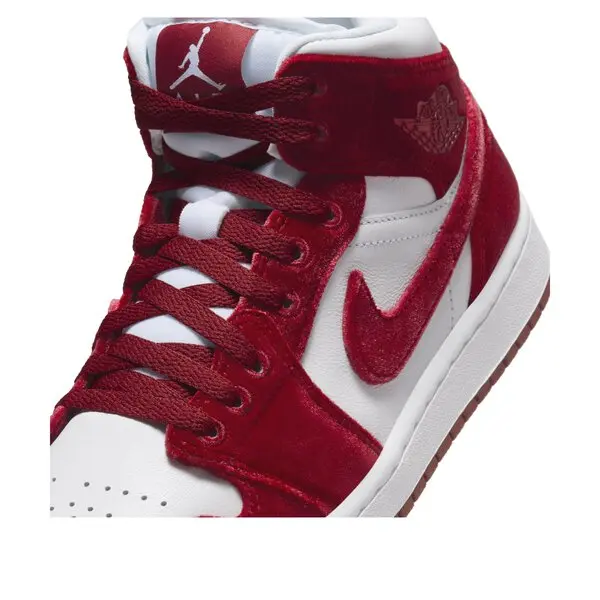 JORDAN 1 Mid Se Sneakers - White/black/white