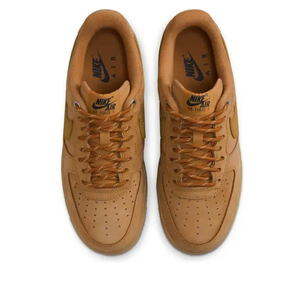Nike Force 1 Low "flax Wheat" Sneakers - Wheat Tan