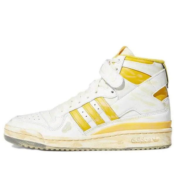 Adidas Forum 84 High Sneakers - White/yellow