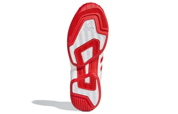 Adidas Pro Model 2g High Top Sneakers - Red/white