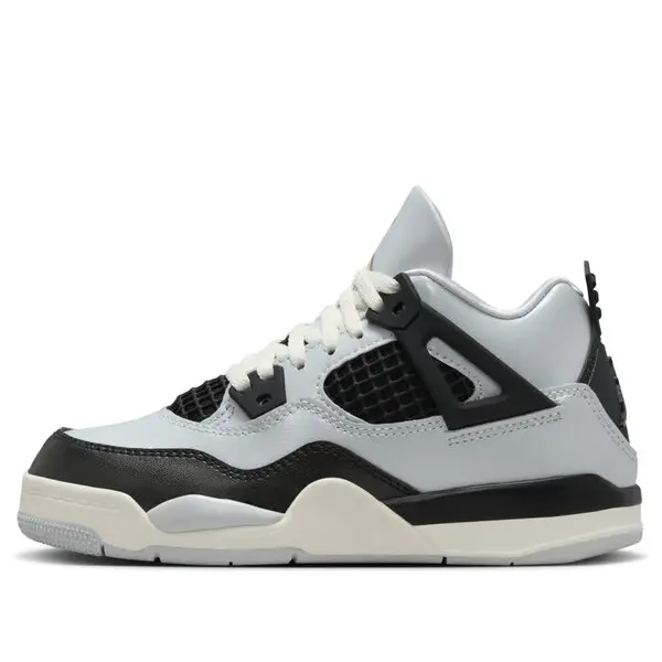 JORDAN 4 Retro "platinum Gold - White/black