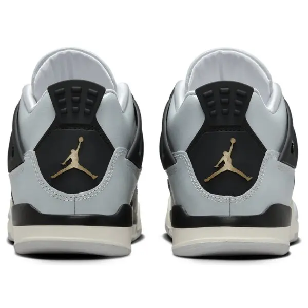 JORDAN 4 Retro "platinum Gold - White/black