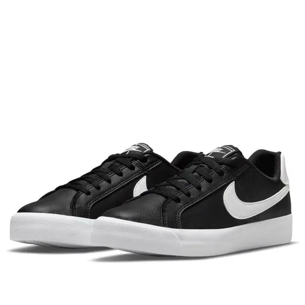 Nike Court Royale Ac Low Top Sneakers - Black