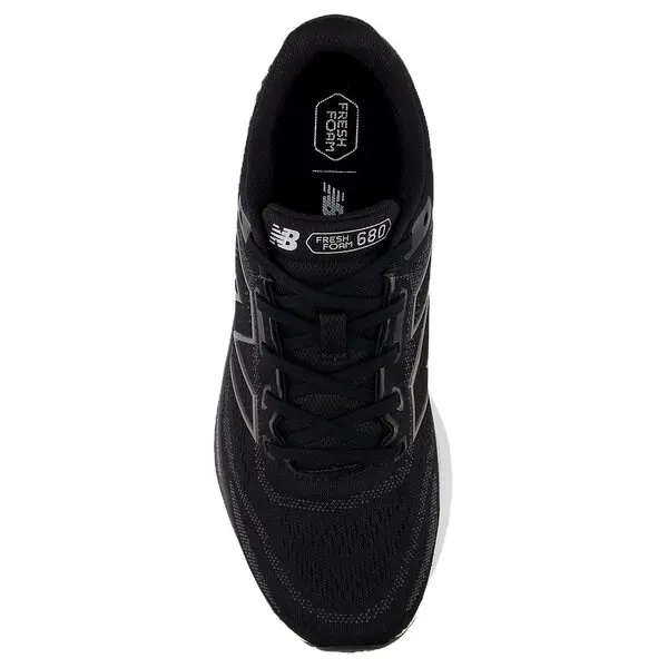 NEW BALANCE Fresh Foam 680v8 Athletic Sneakers - Black/white