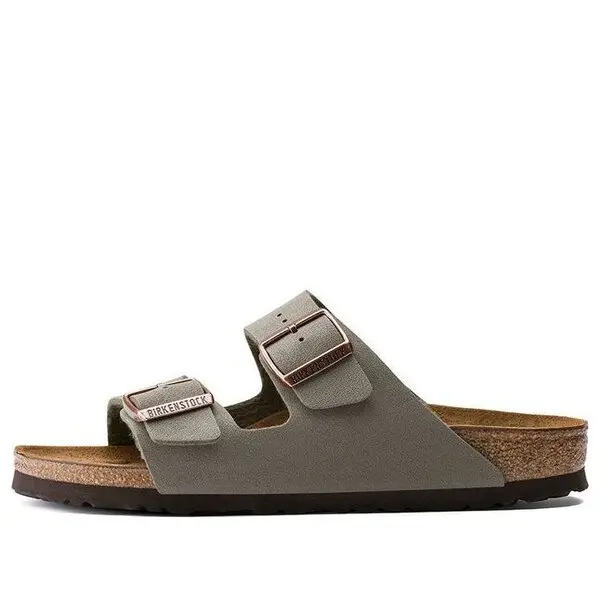 BIRKENSTOCK Arizona Double Strap Sandals - Grey