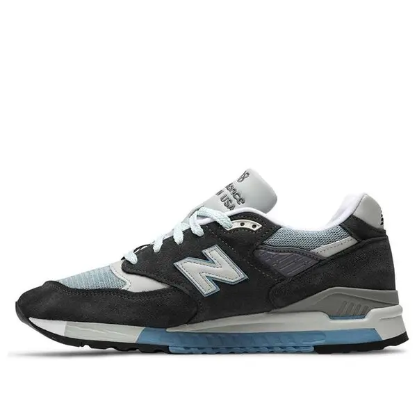 NEW BALANCE X Kith 998 "steel Blue" Made In Usa - Black/blue
