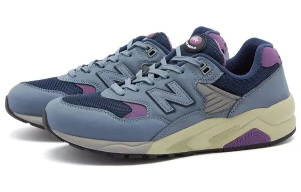NEW BALANCE 580 Sneakers - Arctic Grey/navy/dusted Grape