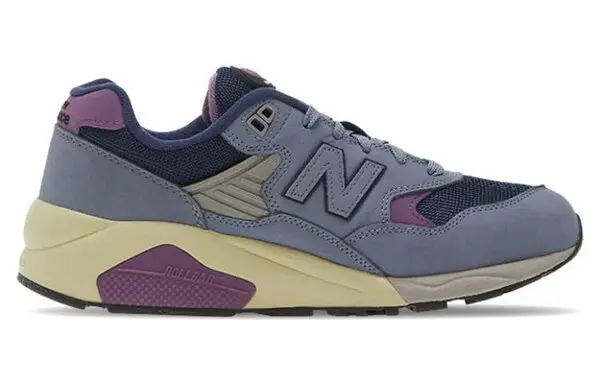 NEW BALANCE 580 Sneakers - Arctic Grey/navy/dusted Grape