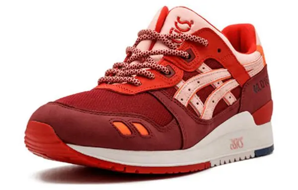 Asics X Ronnie Fieg Gel Lyte 3 "volcano 2.0" Sneakers - Red/pink