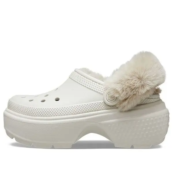 CROCS Stomp Lined Clogs - White