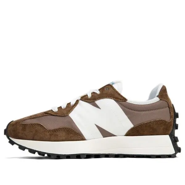 NEW BALANCE 327 Low Top Sneakers - Brown/white