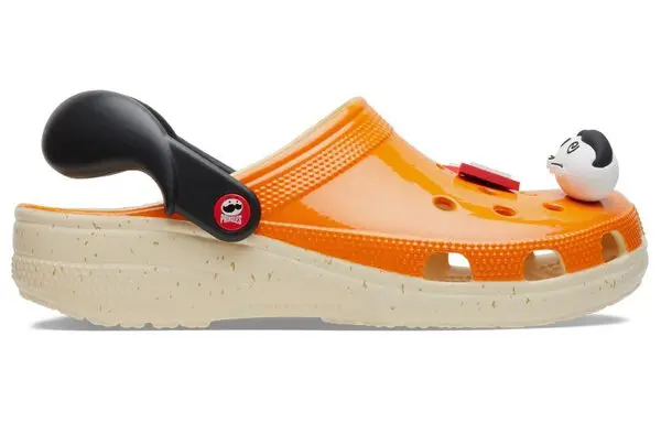 CROCS X Pringles Classic Clog - Orange/red