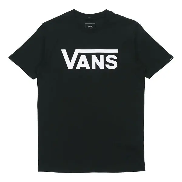 VANS Classical Logo Short Sleeve Tee - Black