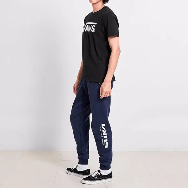 VANS Classical Logo Short Sleeve Tee - Black