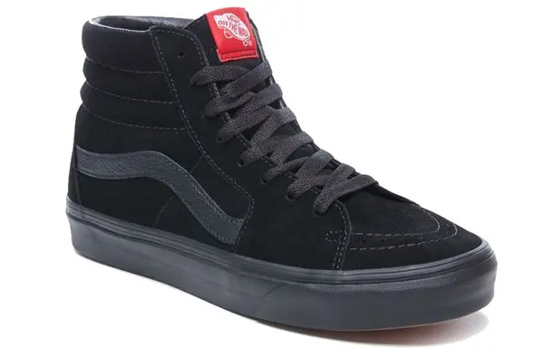 VANS Sk8-hi Suede High Top Sneakers - Black