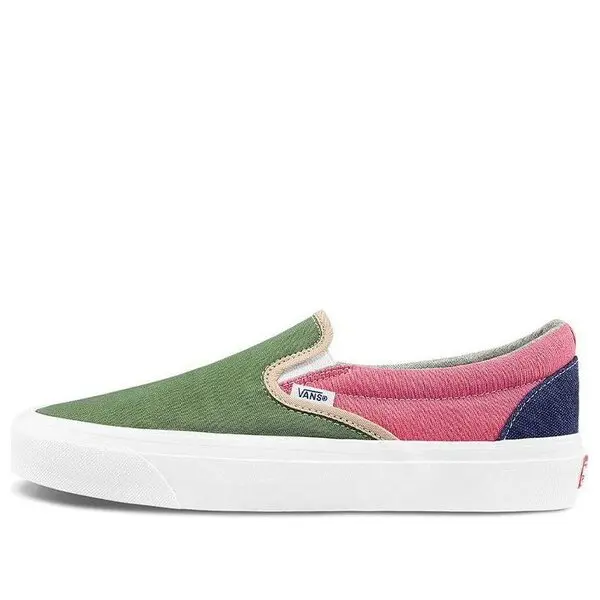 VANS Geoff Mcfetridge X Vault Og Classic Slip-on Lx 'transcentcoastal - Green/pink/blue