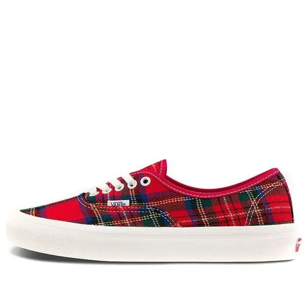 VANS Pendleton X Authentic 44 Dx Anaheim Factory Tartan Lace-up Sneakers - Red