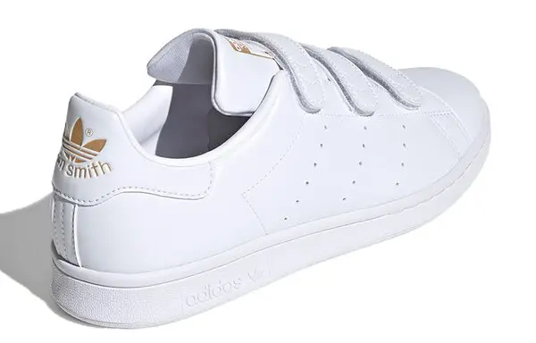 Adidas Stan Smith 'white Gold Metallic' Sneakers