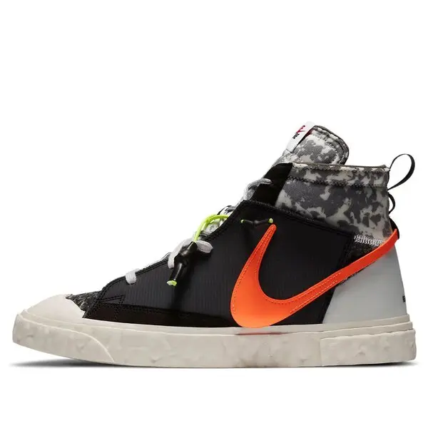 Nike Blazer Mid Readymade "black Camo - Black/vast Grey/volt