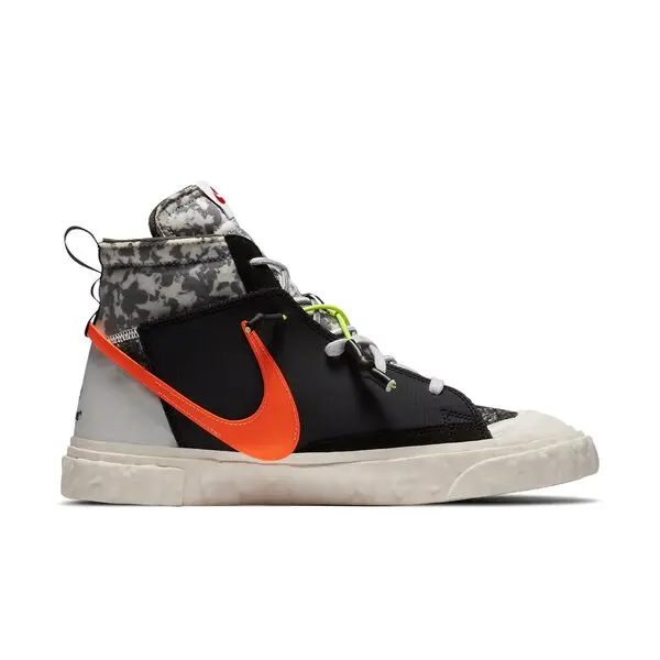 Nike Blazer Mid Readymade "black Camo - Black/vast Grey/volt