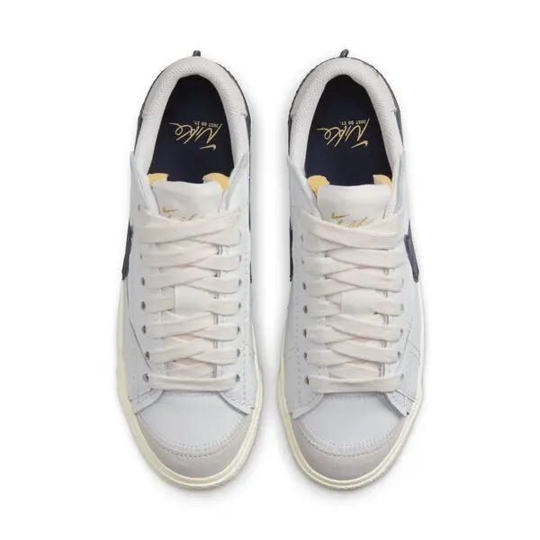 Nike Blazer Low Jumbo "olympic Nouveau Classique" Sneakers - Phantom/obsidian/pale Ivory