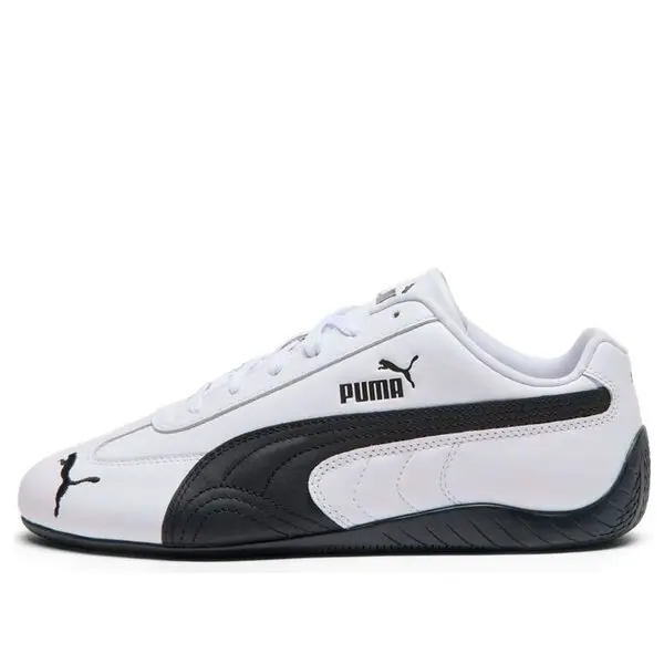 PUMA Speedcat Full Leather Sneakers - White/black